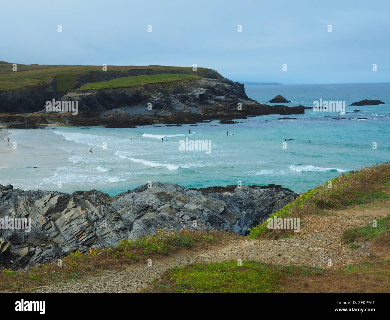Beach beaches falmouth hi-res stock photography and images - Alamy