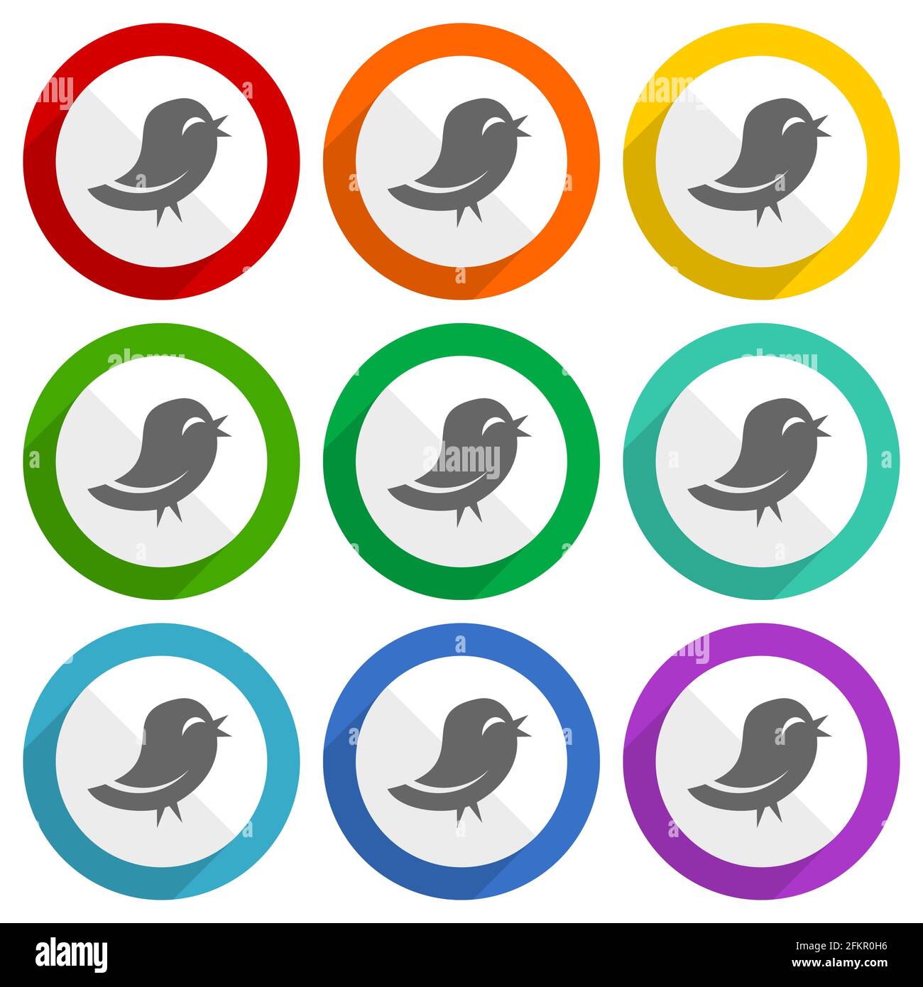 Facebook logo round Stock Vector Images - Alamy