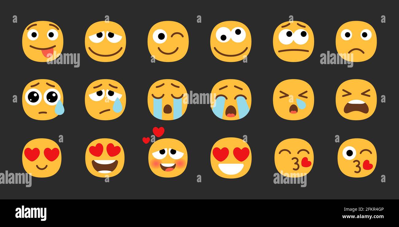 Sad Smiley Faces Symbols