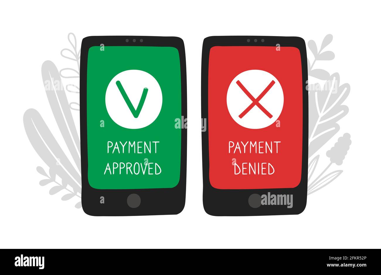 Online banking error Stock Vector Images - Alamy