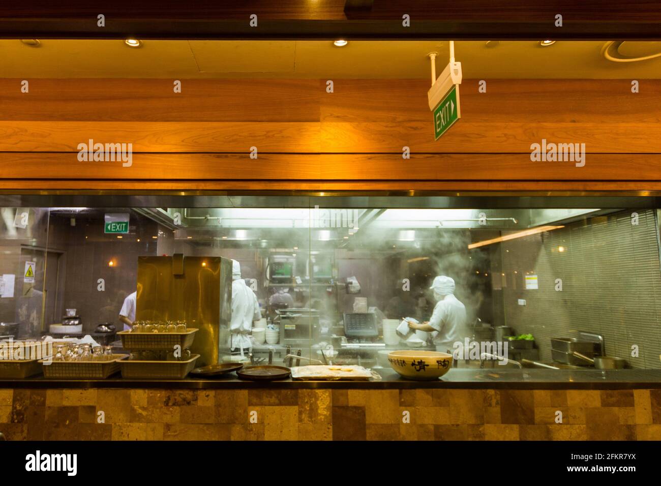 Professional cooking front cooking hi-res stock photography and images ...