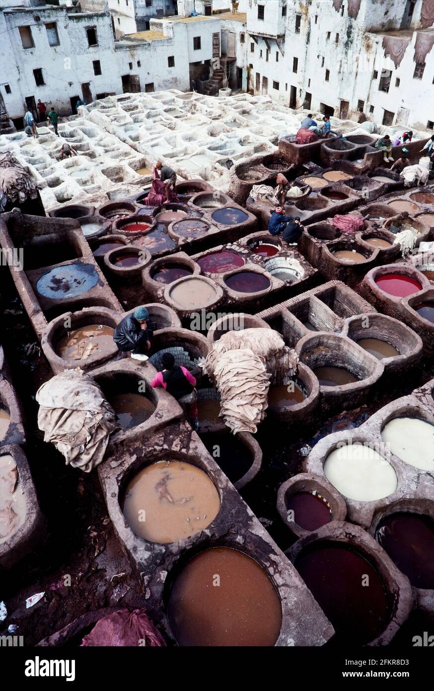 Morocco, Fez and Marrakech, a travel and tourism of North Africa. City ...