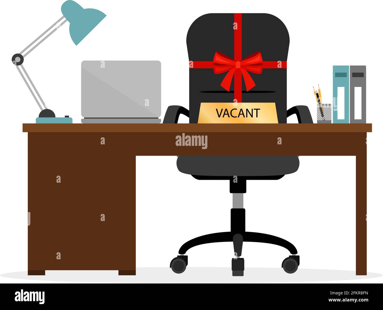 Vacant chair hr icon. Had hunter , employment new office staff needed ...