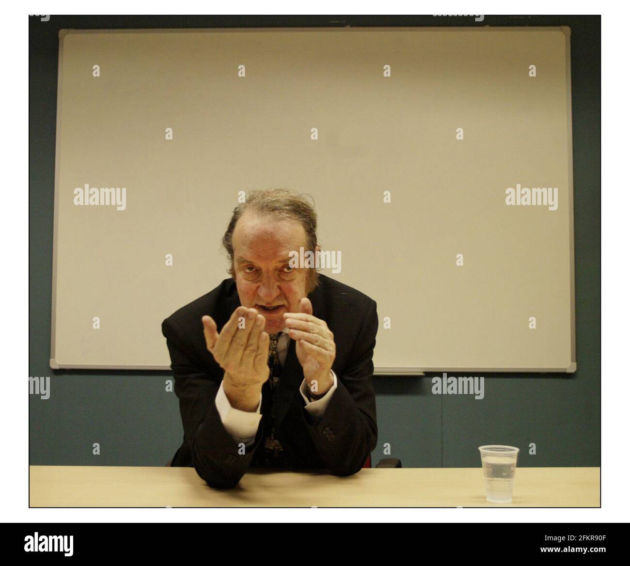 Prof Tim Brighouse, Schools Advisor to the Gov.pic David Sandison 4/12 ...