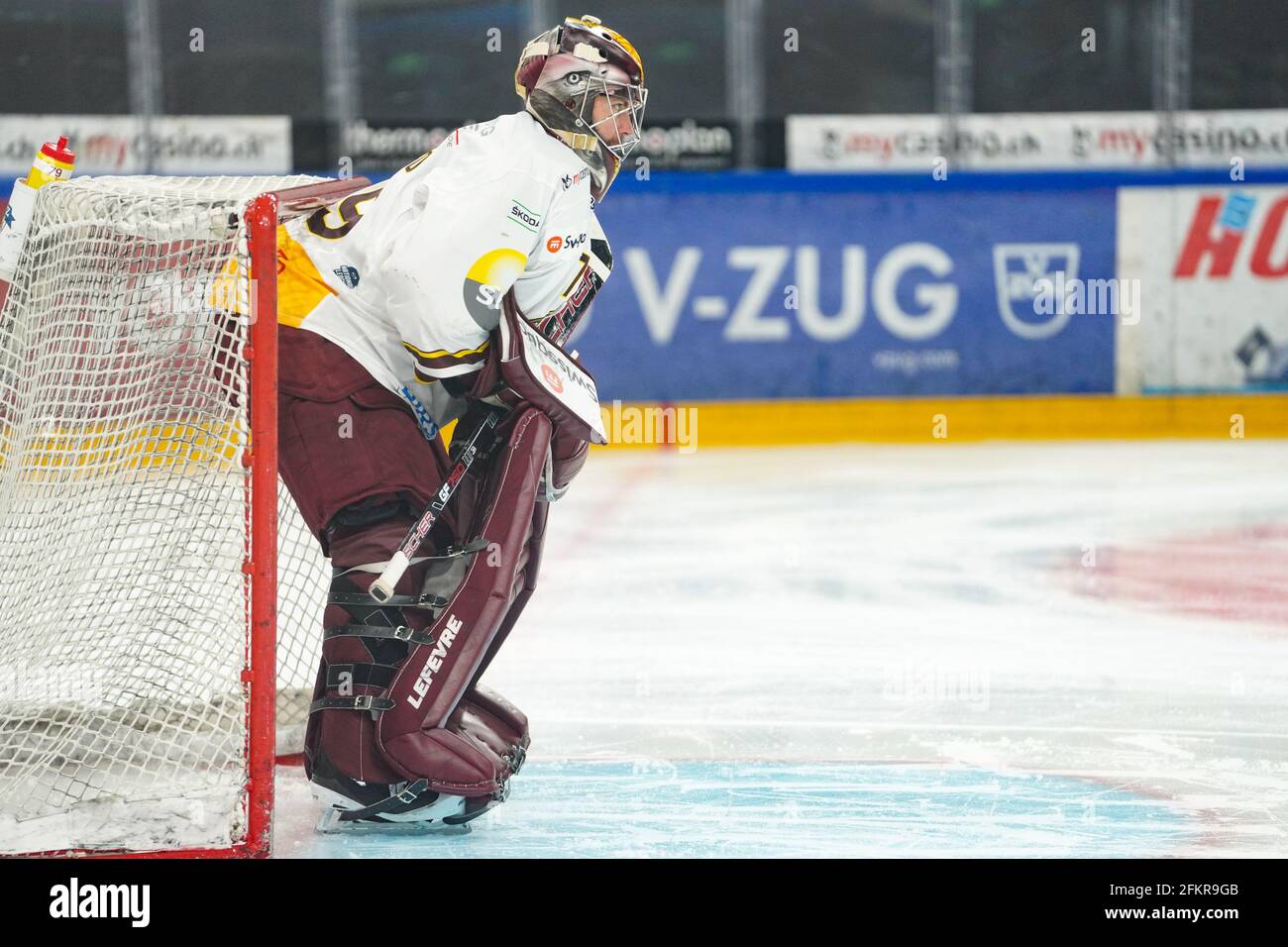 03.05.2021, Zug, Bosshard Arena, NL Final - Game 1: EV Zug - Servette ...