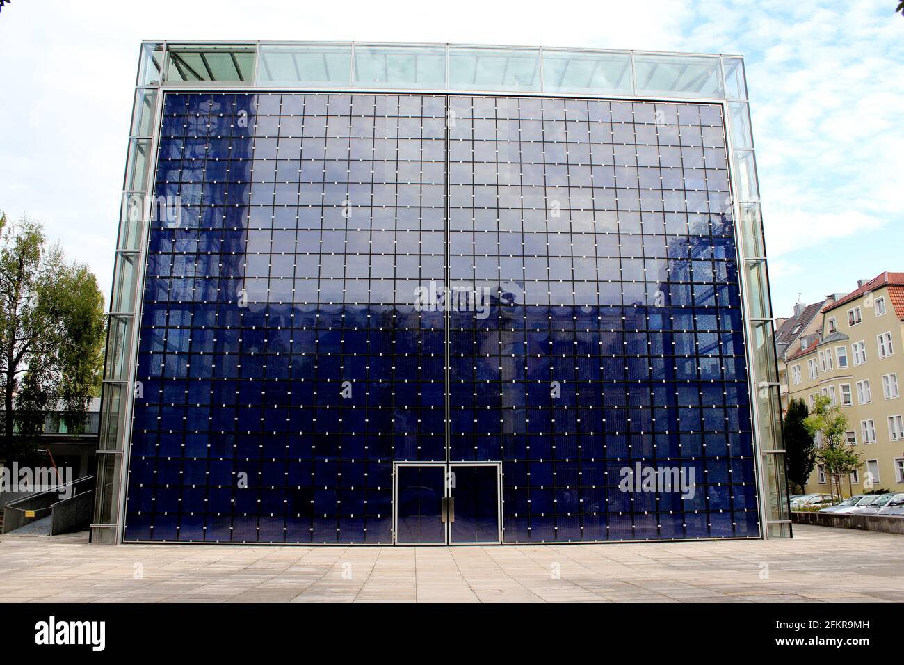 Ultra modern translucent cube church Herz Jesu Kirche in Munich ...