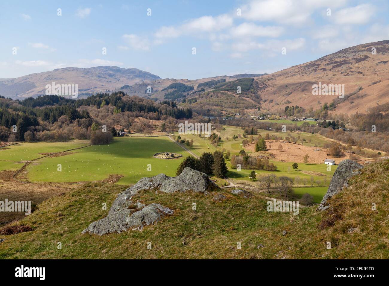 Dundurn hill fort hi-res stock photography and images - Alamy