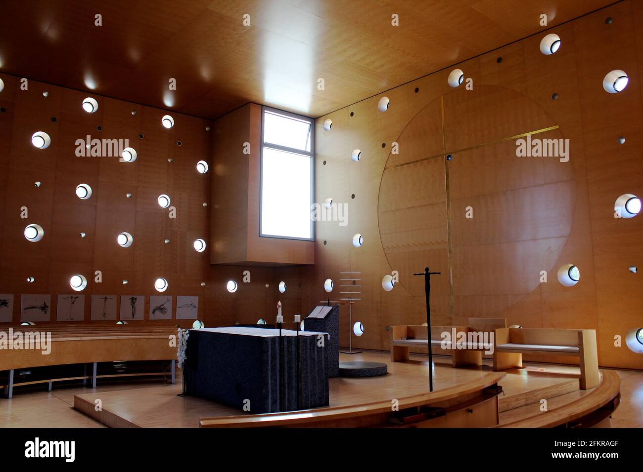 Cross shaped church design hi-res stock photography and images - Alamy