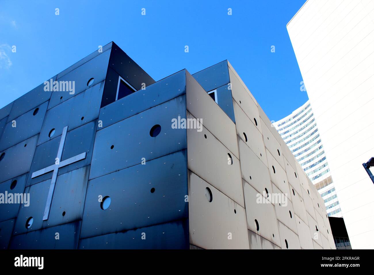 Cross shaped church design hi-res stock photography and images - Alamy