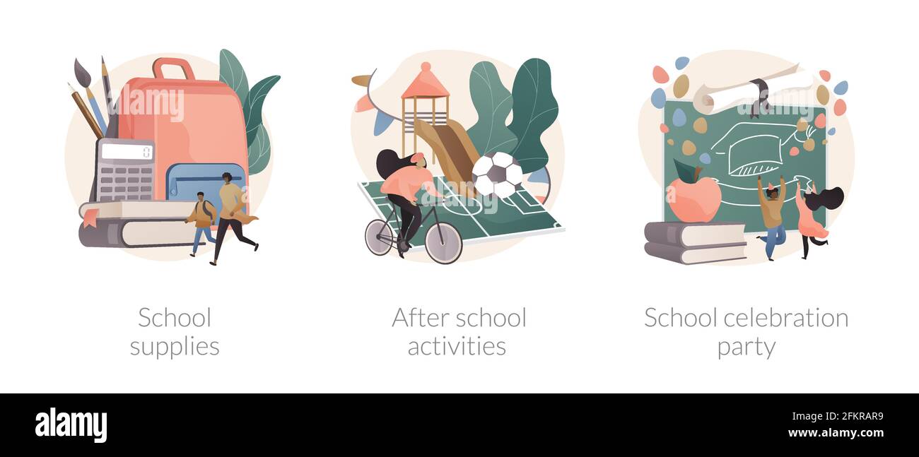 School college activity abstract hi-res stock photography and images ...