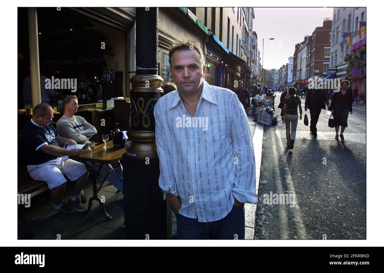 Marc Evans......director of My little eye in Soho, London.pic David ...