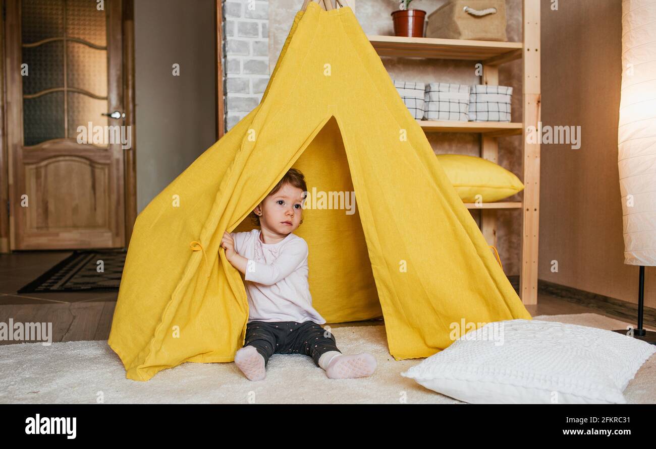 Inside a teepee hi-res stock photography and images - Alamy