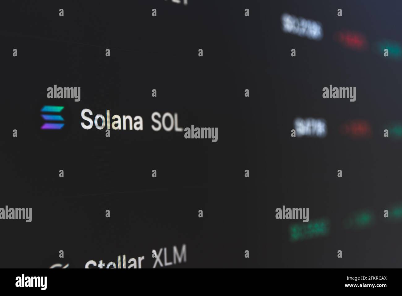 Coin solana hi-res stock photography and images - Alamy