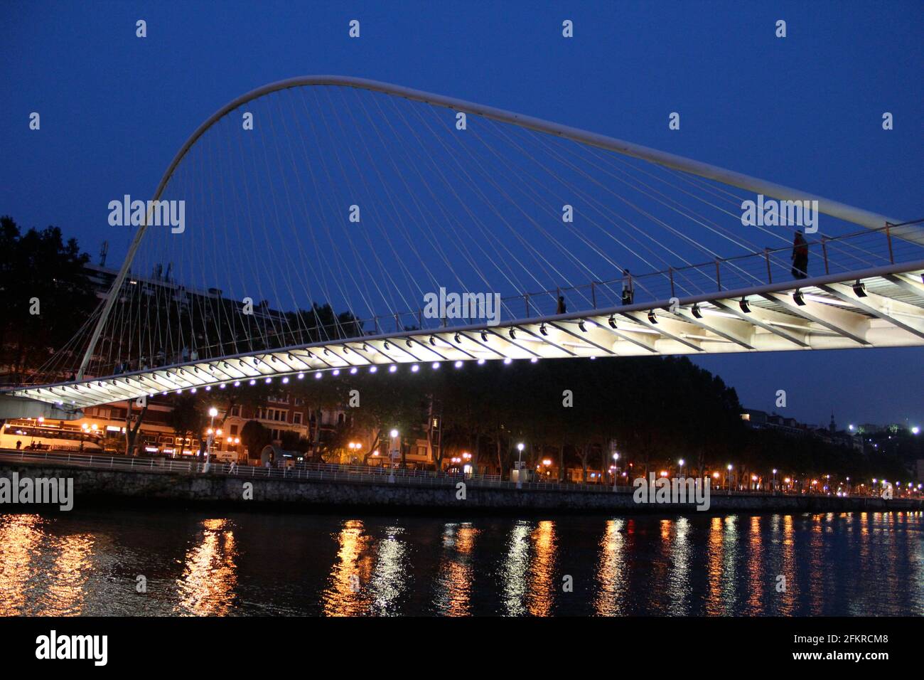 Calatrava bridge bilboa hi-res stock photography and images - Alamy