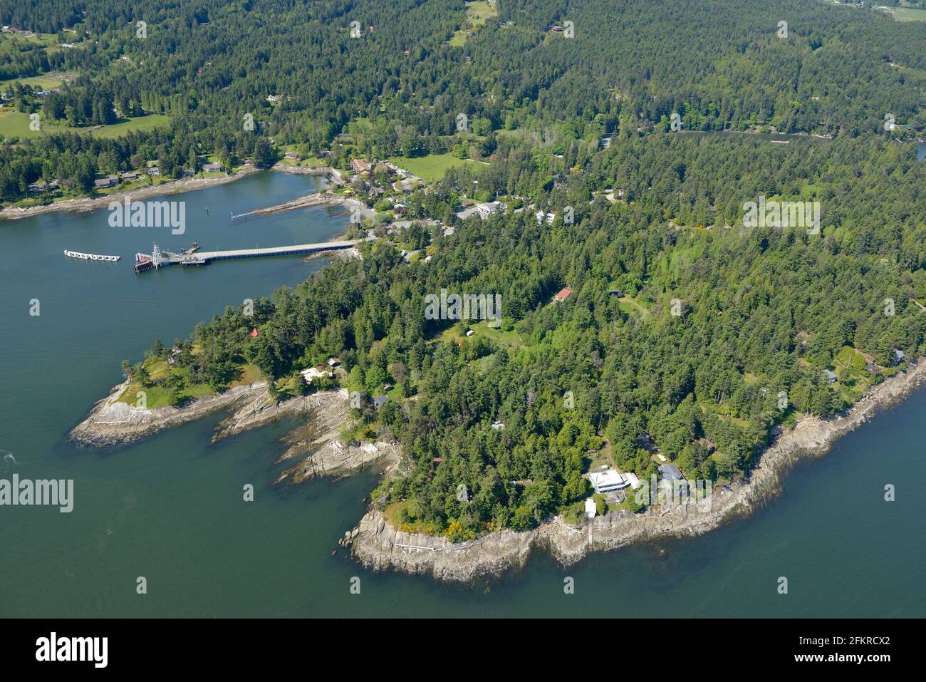 Galiano island view hi-res stock photography and images - Alamy