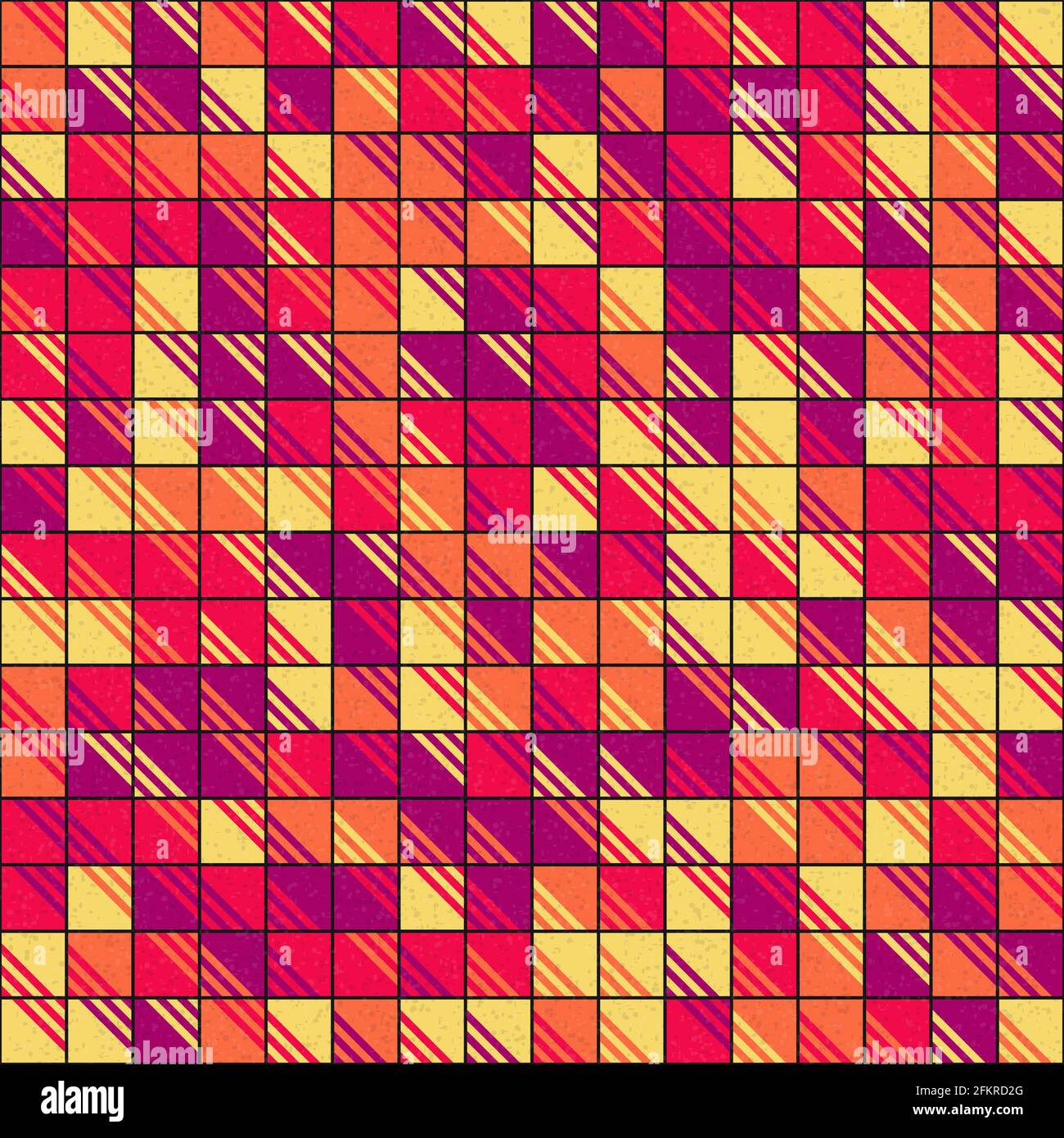 Abstract Geometrical generative computational art illustration Stock ...