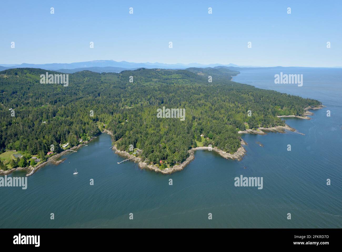 Galiano island view hi-res stock photography and images - Alamy