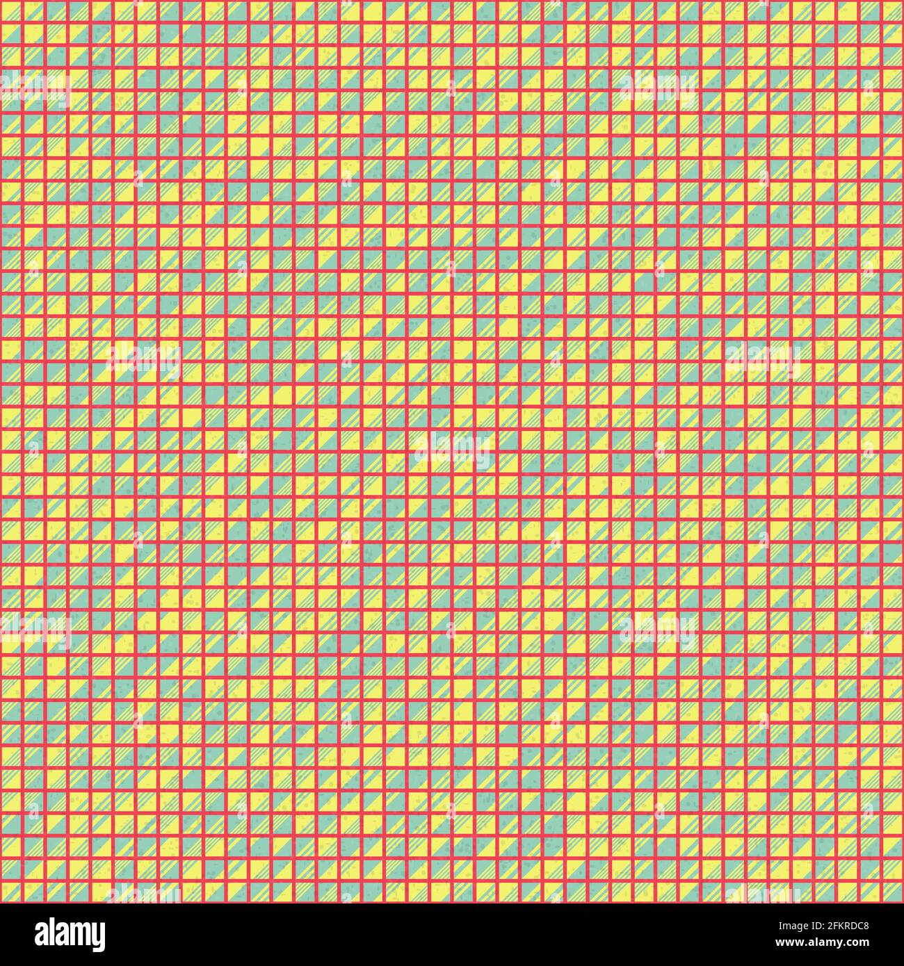 Abstract Geometrical generative computational art illustration Stock ...