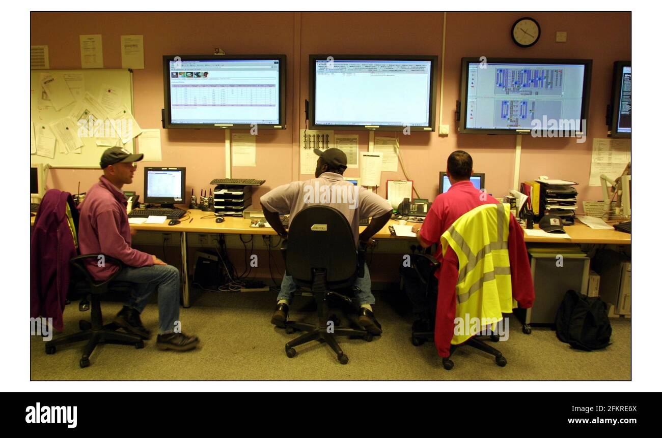 Controll room Cut Out Stock Images & Pictures - Alamy