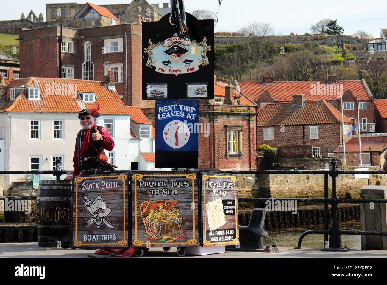 Whitby Town Centre Stock Photo - Alamy