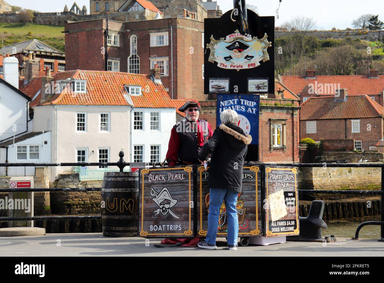 Whitby Town Centre Stock Photo - Alamy