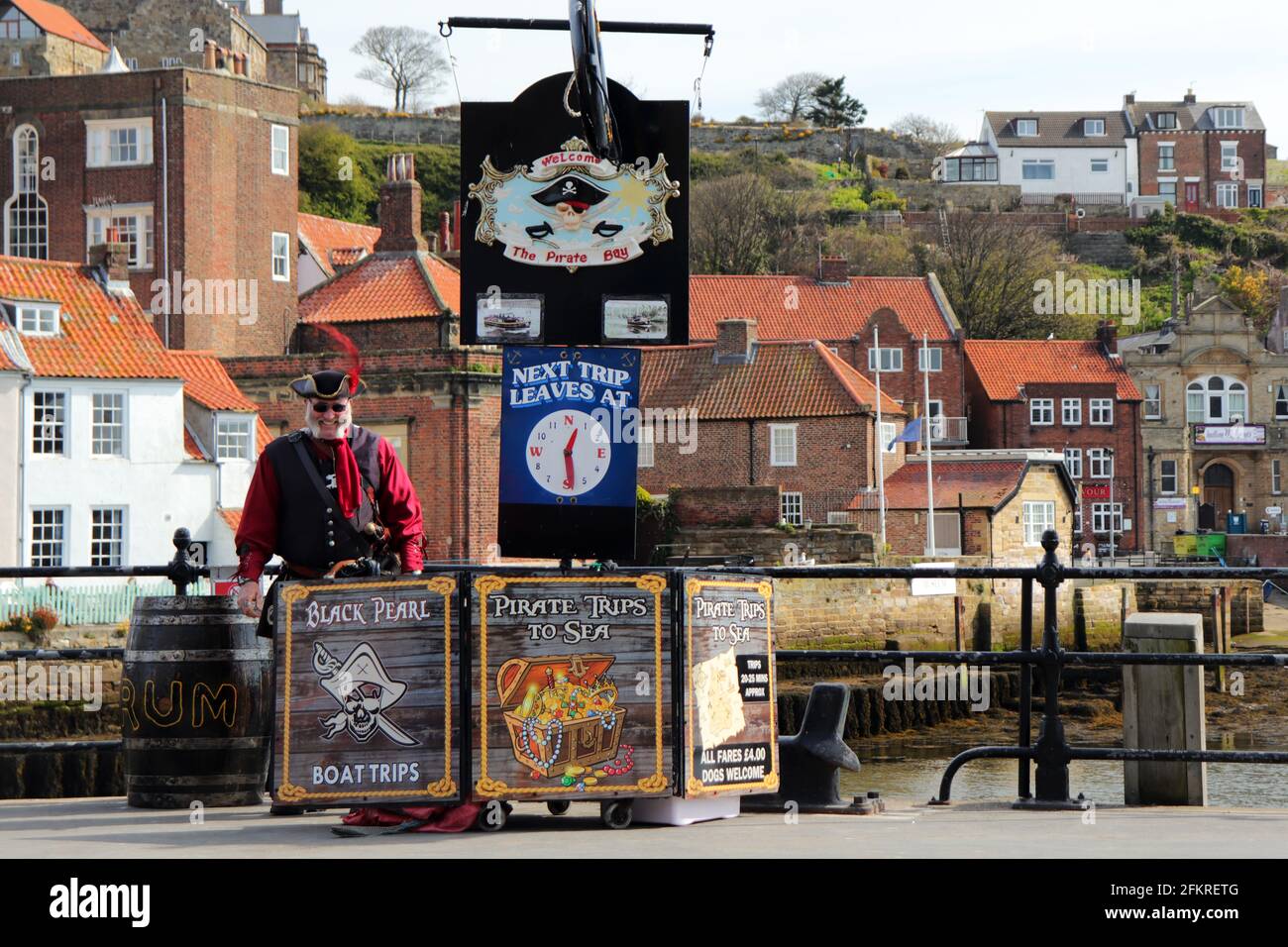 Whitby Town Centre Stock Photo - Alamy