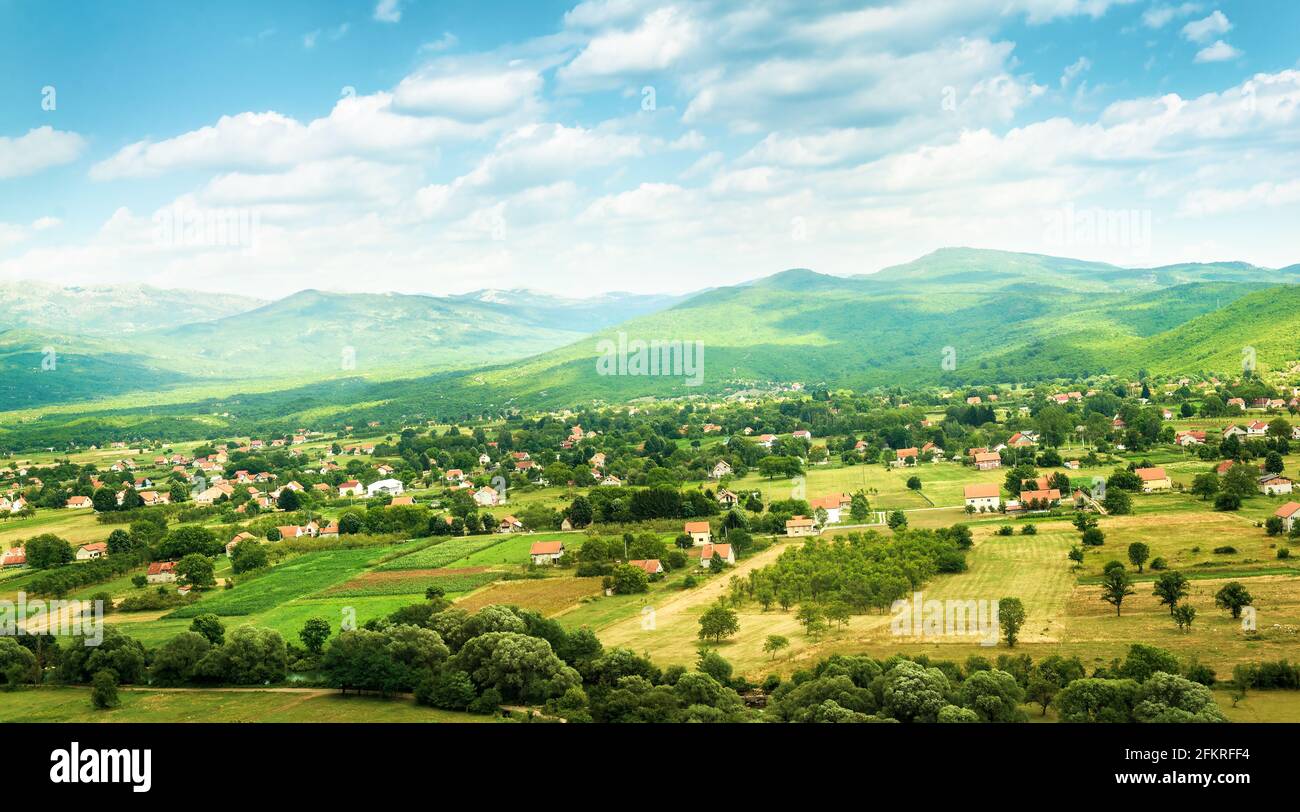 High mountain complex view hi-res stock photography and images - Alamy