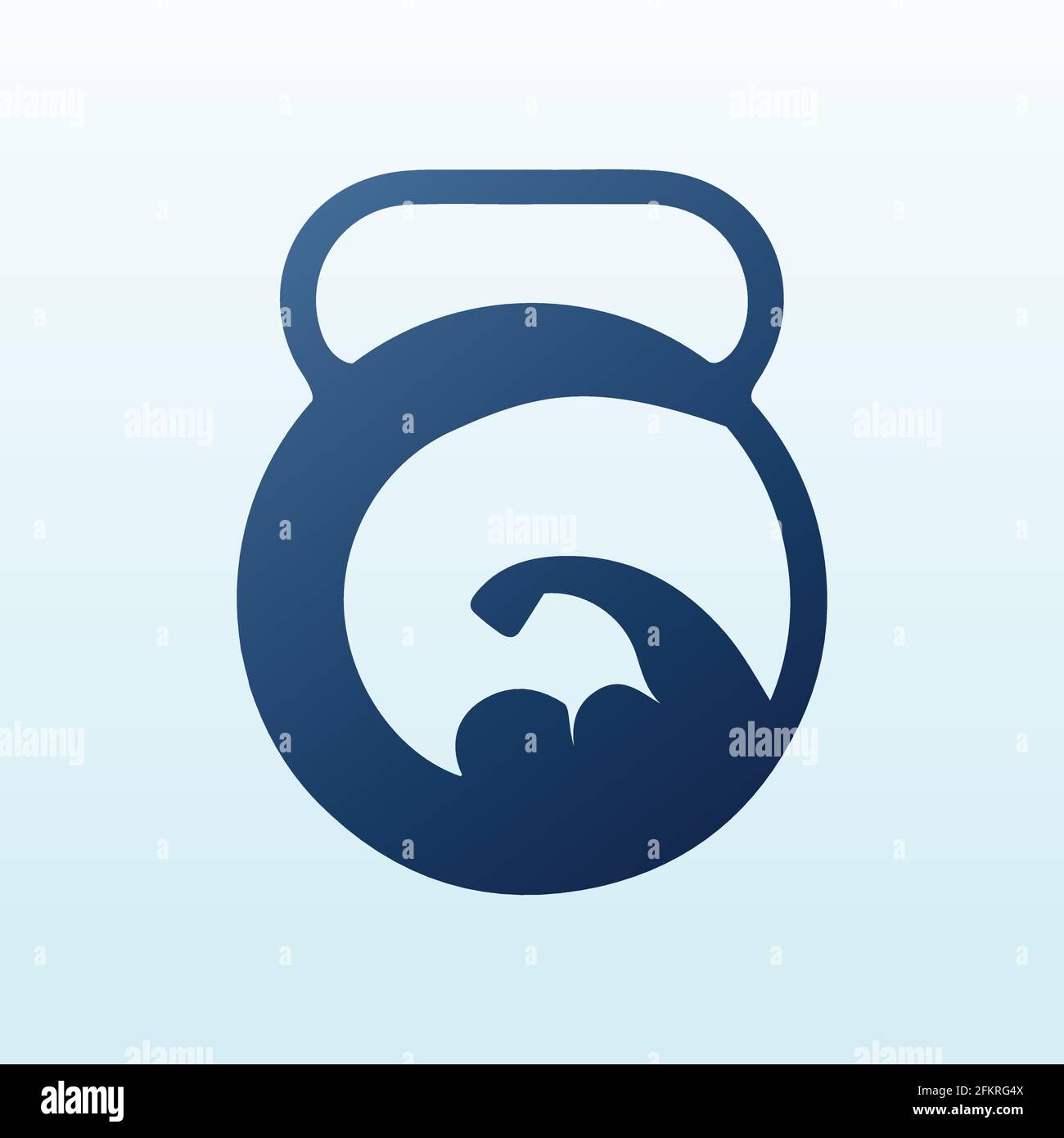 Fitness club weight training equipment Stock Vector Images - Alamy