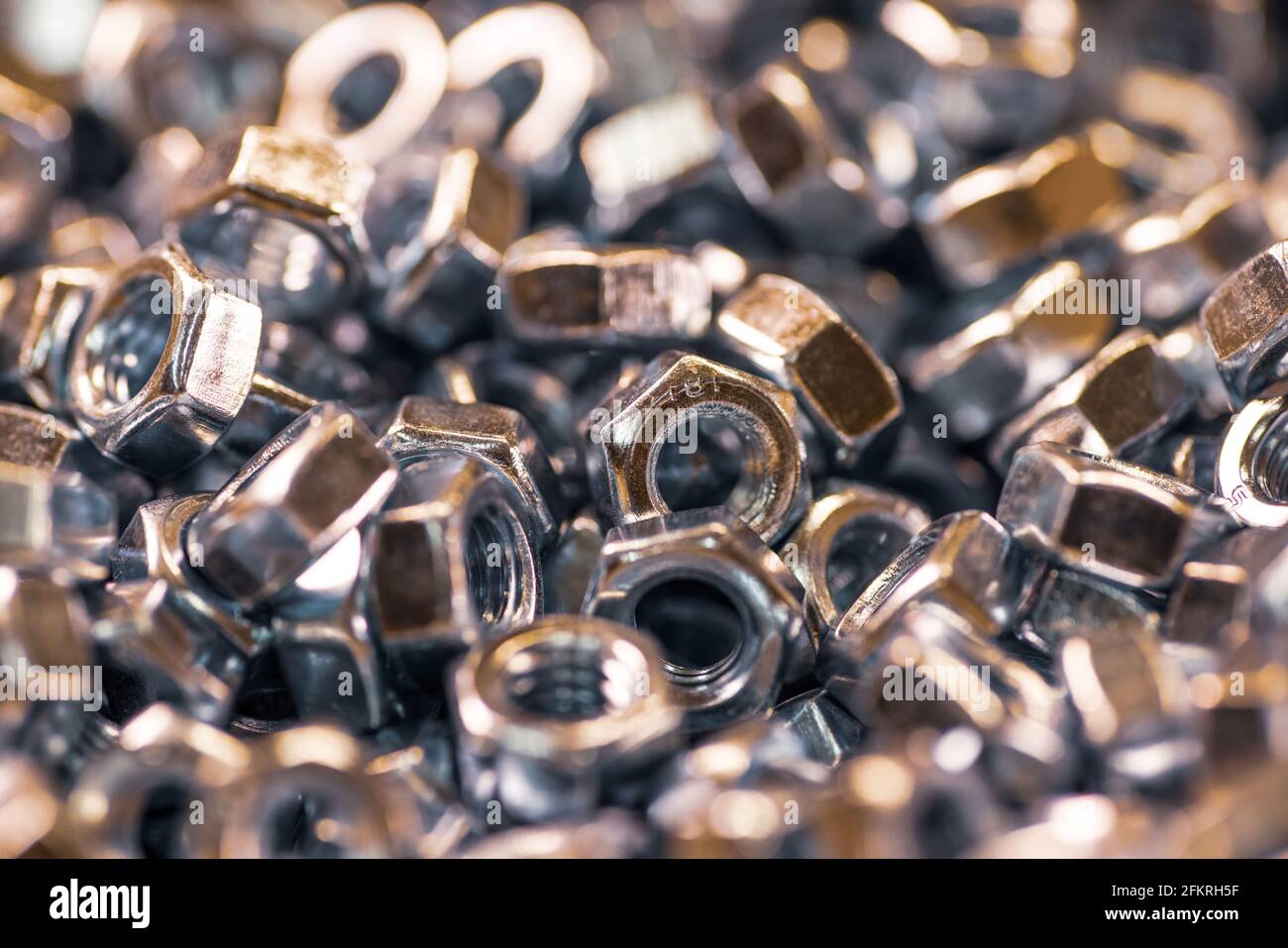 Several small shiny nuts hi-res stock photography and images - Alamy