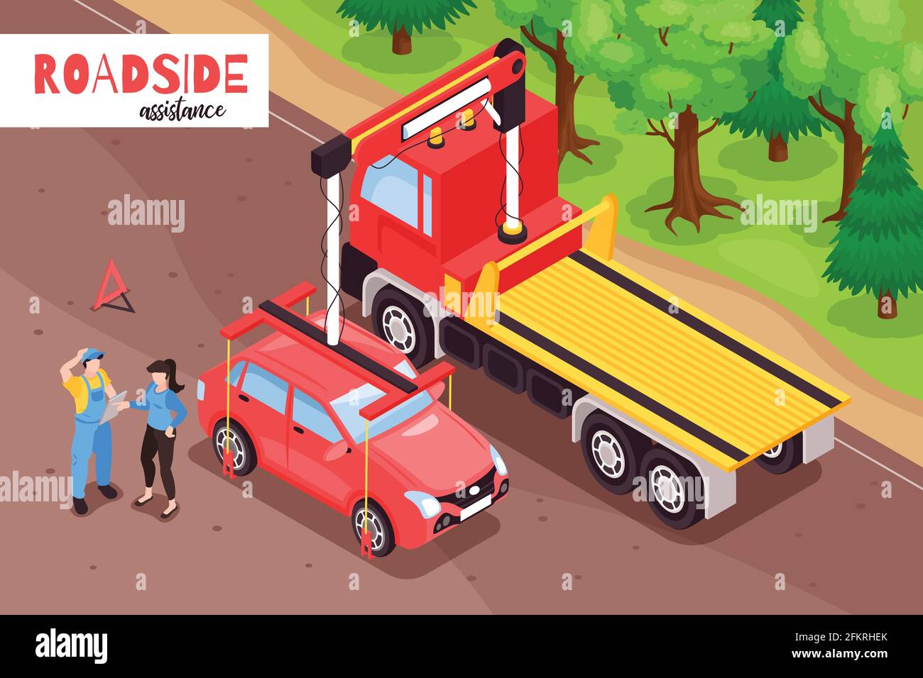 Car loaded Stock Vector Images - Alamy