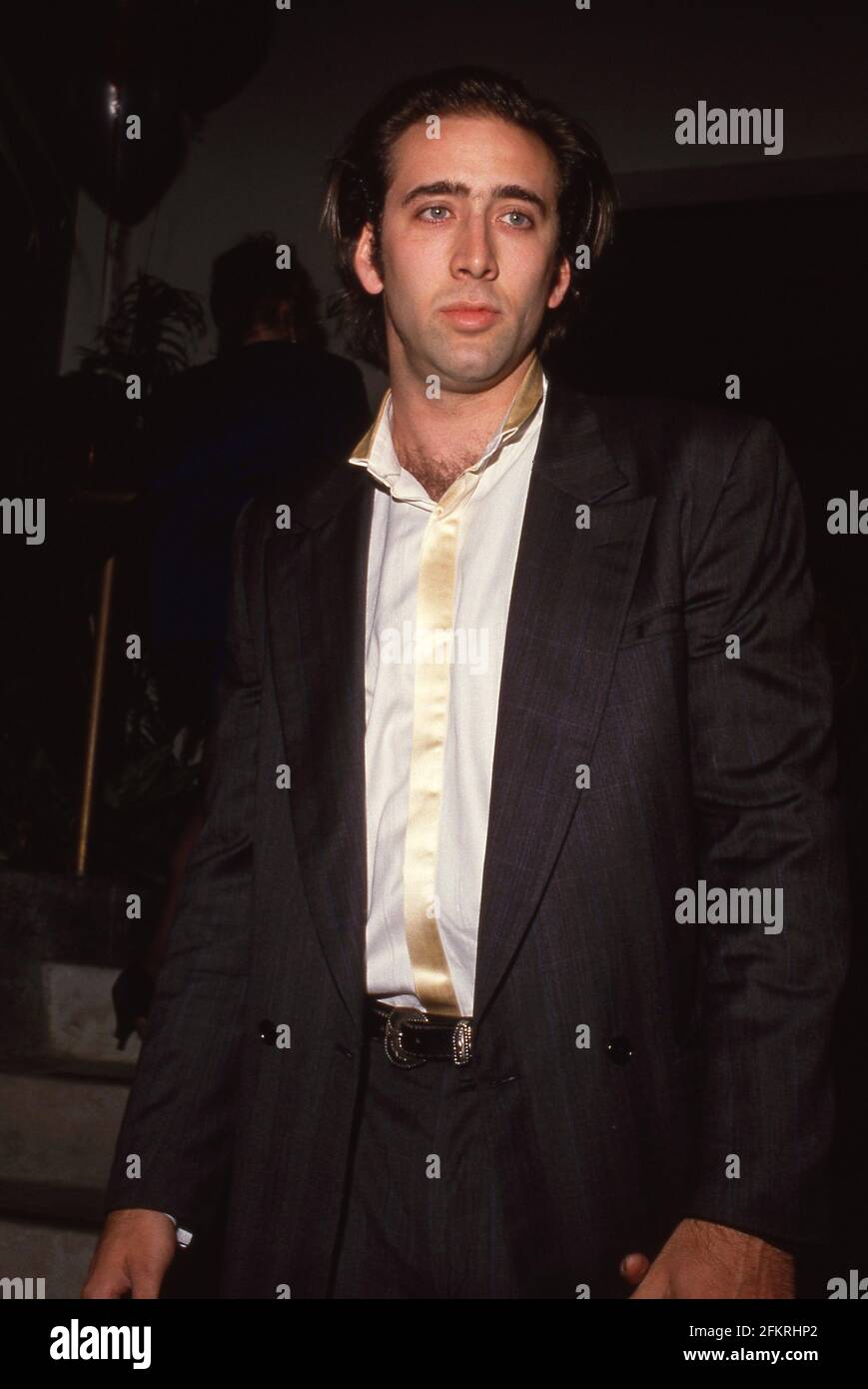 Nicolas Cage Circa 1980's Credit: Ralph Dominguez/MediaPunch Stock ...
