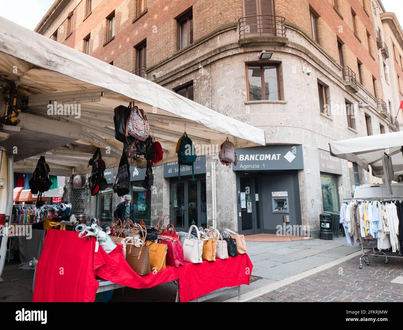 CREMONA, LOMBARDY, ITALY - May 01, 2021: Cremona, Lombardy - street ...