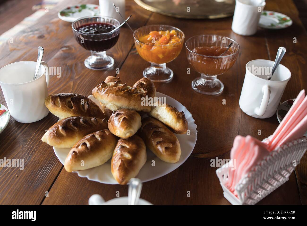 Appetizing shortbread cookies cooked in hi-res stock photography and ...