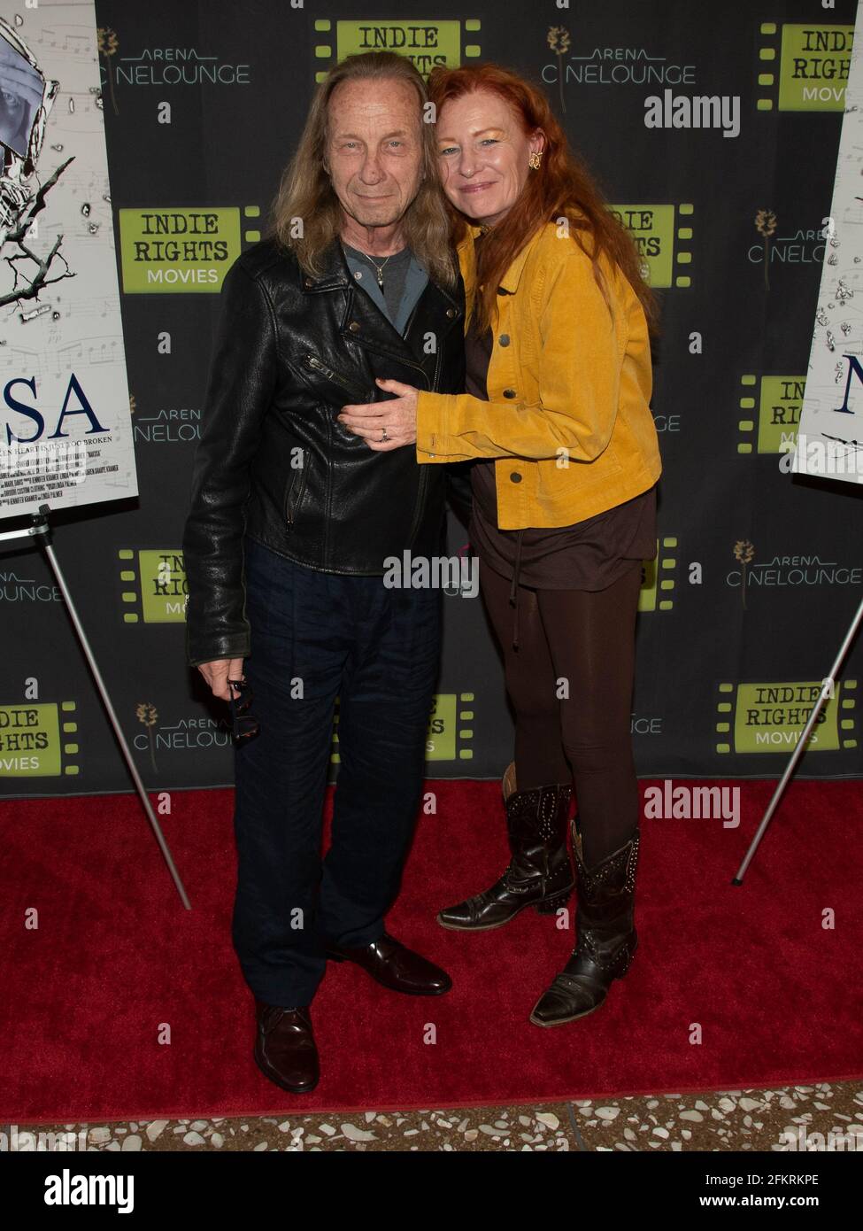 May 2, 2021, Hollywood, California, USA: Paul Raci and Liz Hanley Raci ...