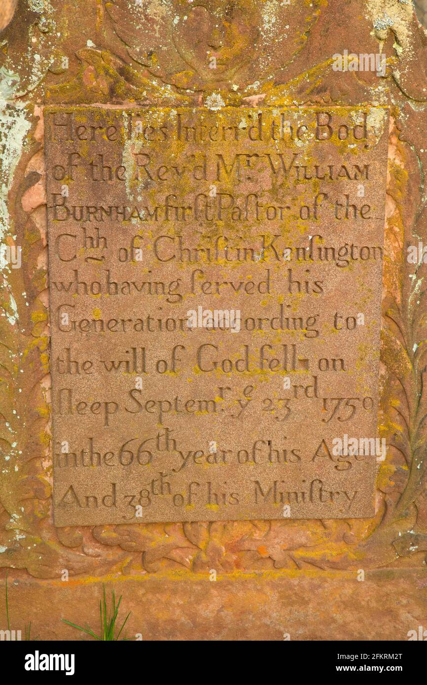 Headstone, Christian Lane Cemetery, Berlin, Connecticut Stock Photo - Alamy