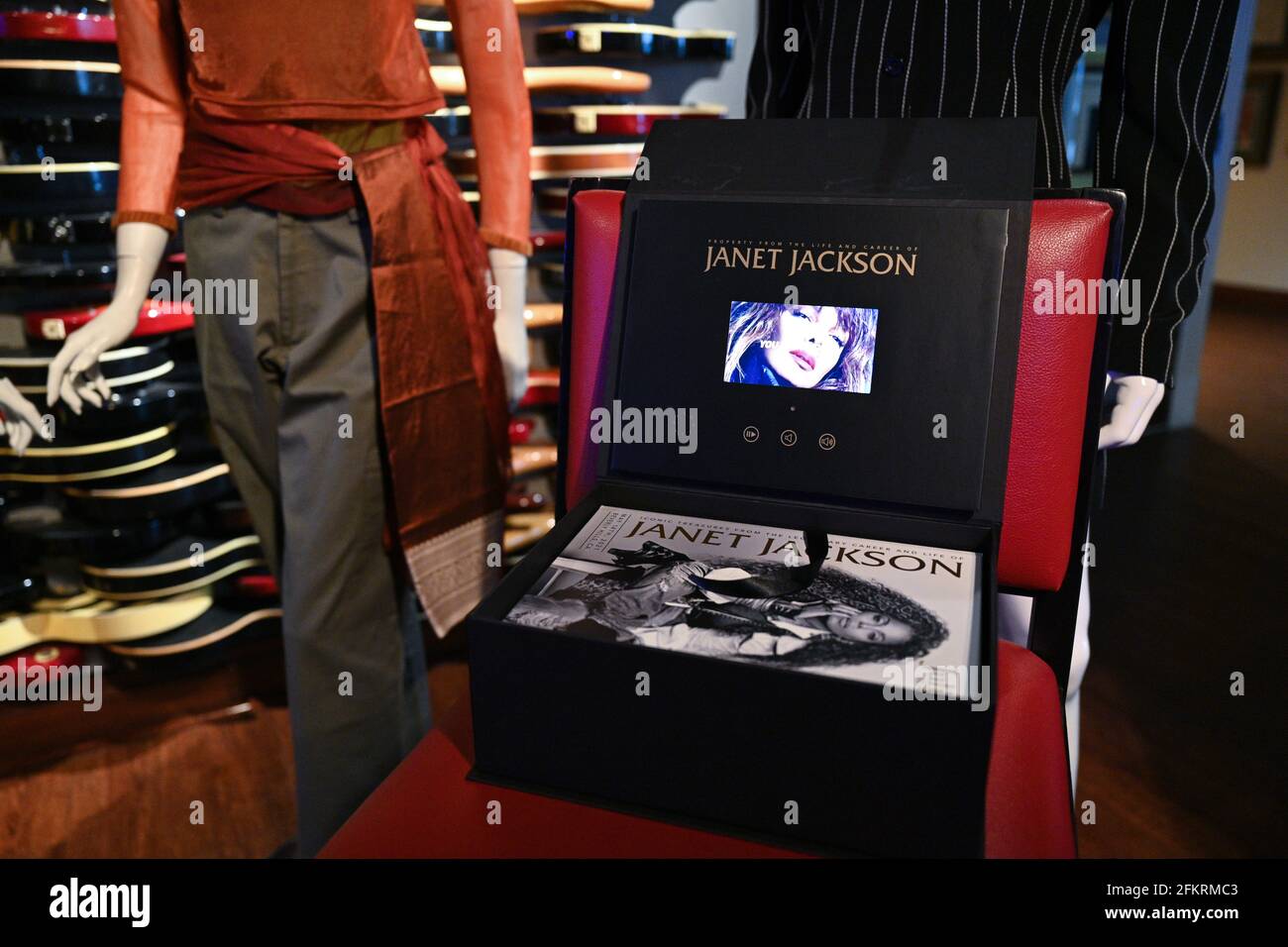 Costumes and memorabilia from Janet Jackson's iconic career presented ...