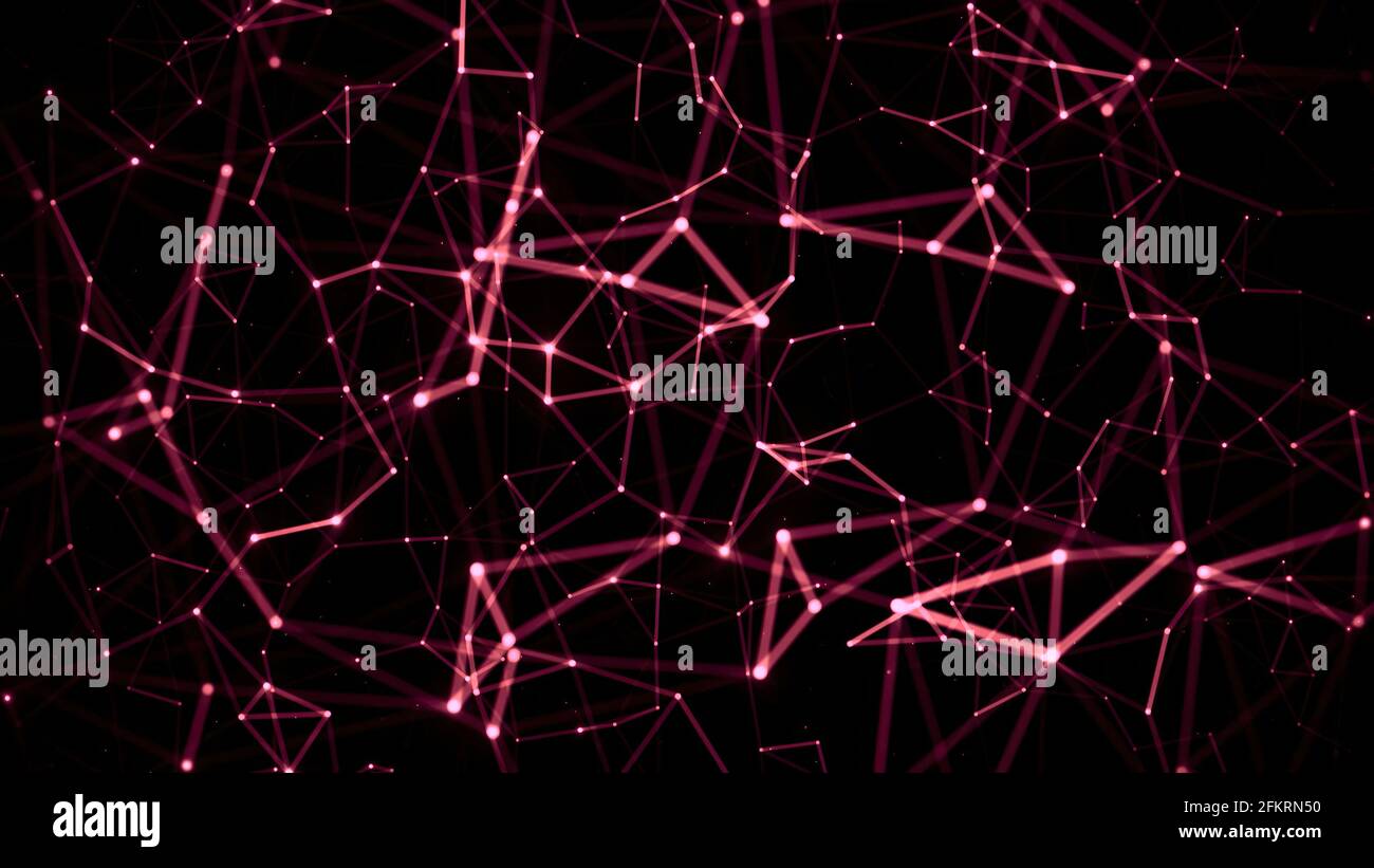 Abstract Plexus Technology Science And Engineering Stock Photo - Alamy