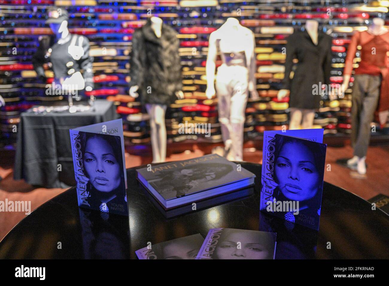 Costumes and memorabilia from Janet Jackson's iconic career presented ...