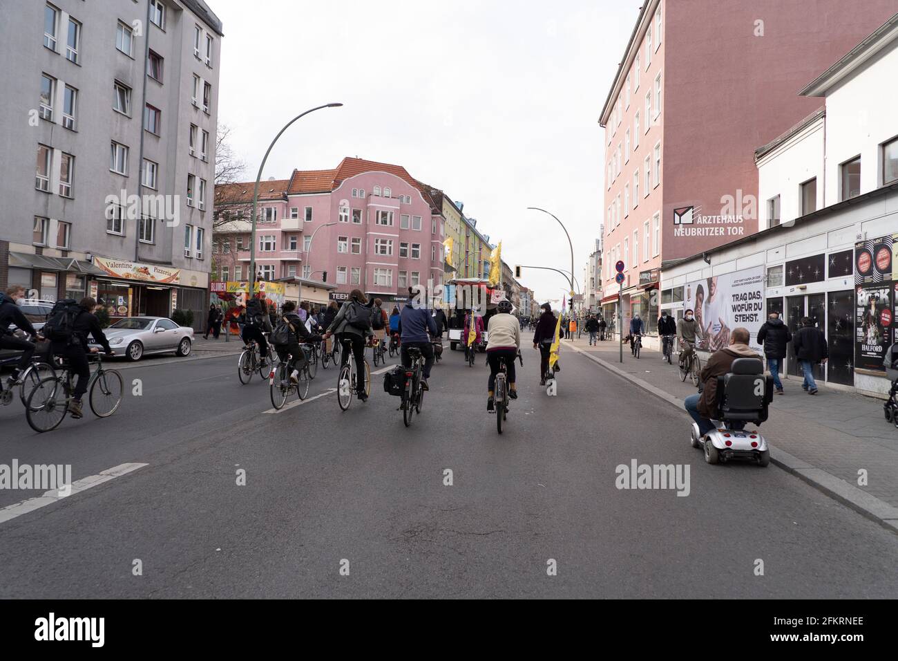 01 Mai Bike demo in Berlin, Germany Stock Photo - Alamy