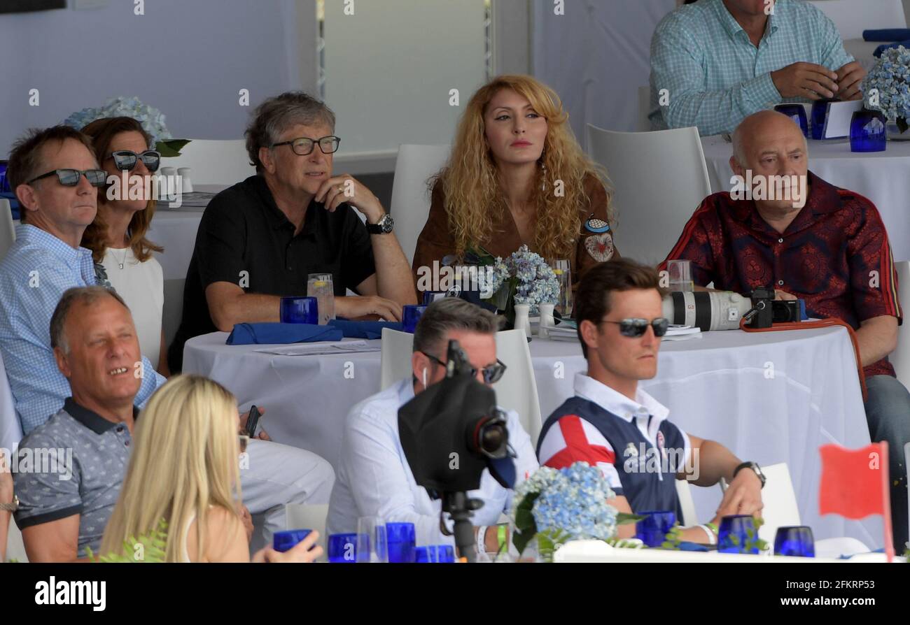 MIAMI BEACH, FL - APRIL 20: Microsoft founder Bill Gates at the ...