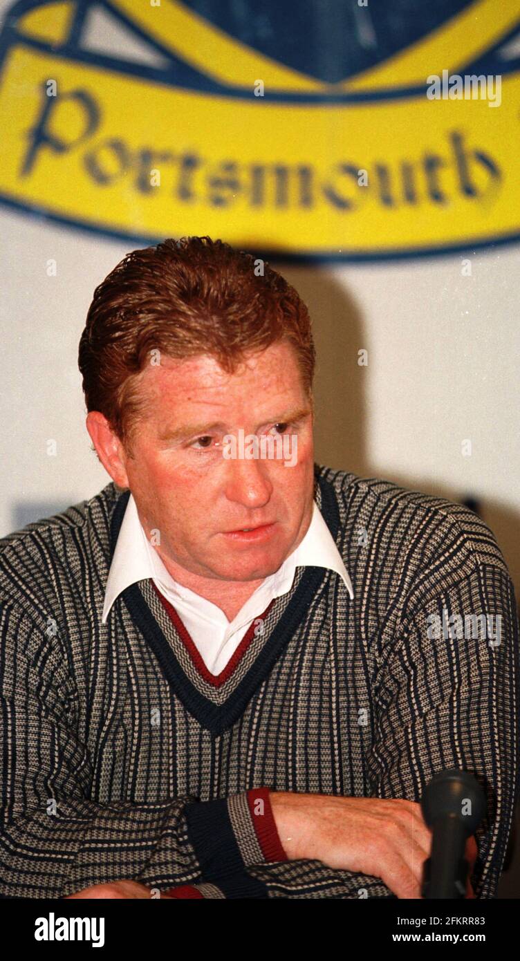 ALAN BALL APPOINTED PORTSMOUTH MANAGER FEB/98 PIC MIKE WALKER, 1998 ...