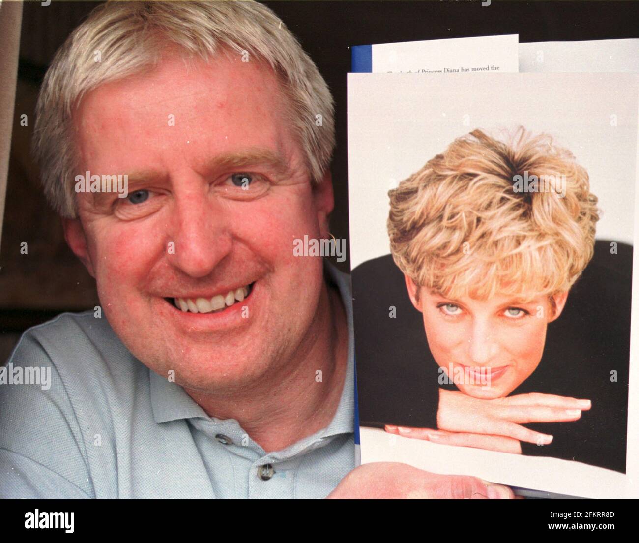 CLIVE DONALD FROM PAULSGROVE WITH THE PICTURE OF DI HE HAD TATTOOD ON ...