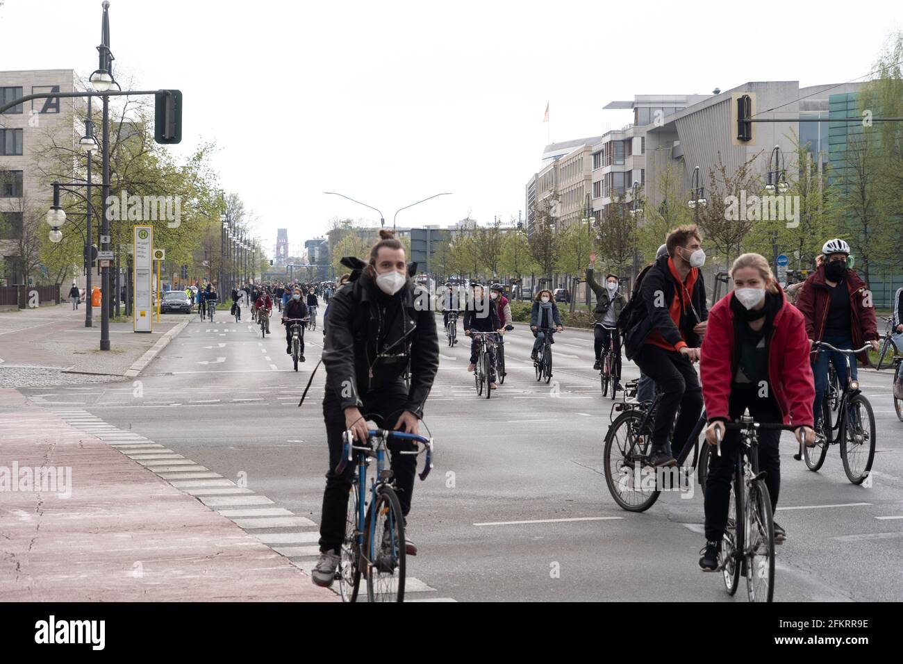 01 Mai Bike demo in Berlin, Germany Stock Photo - Alamy