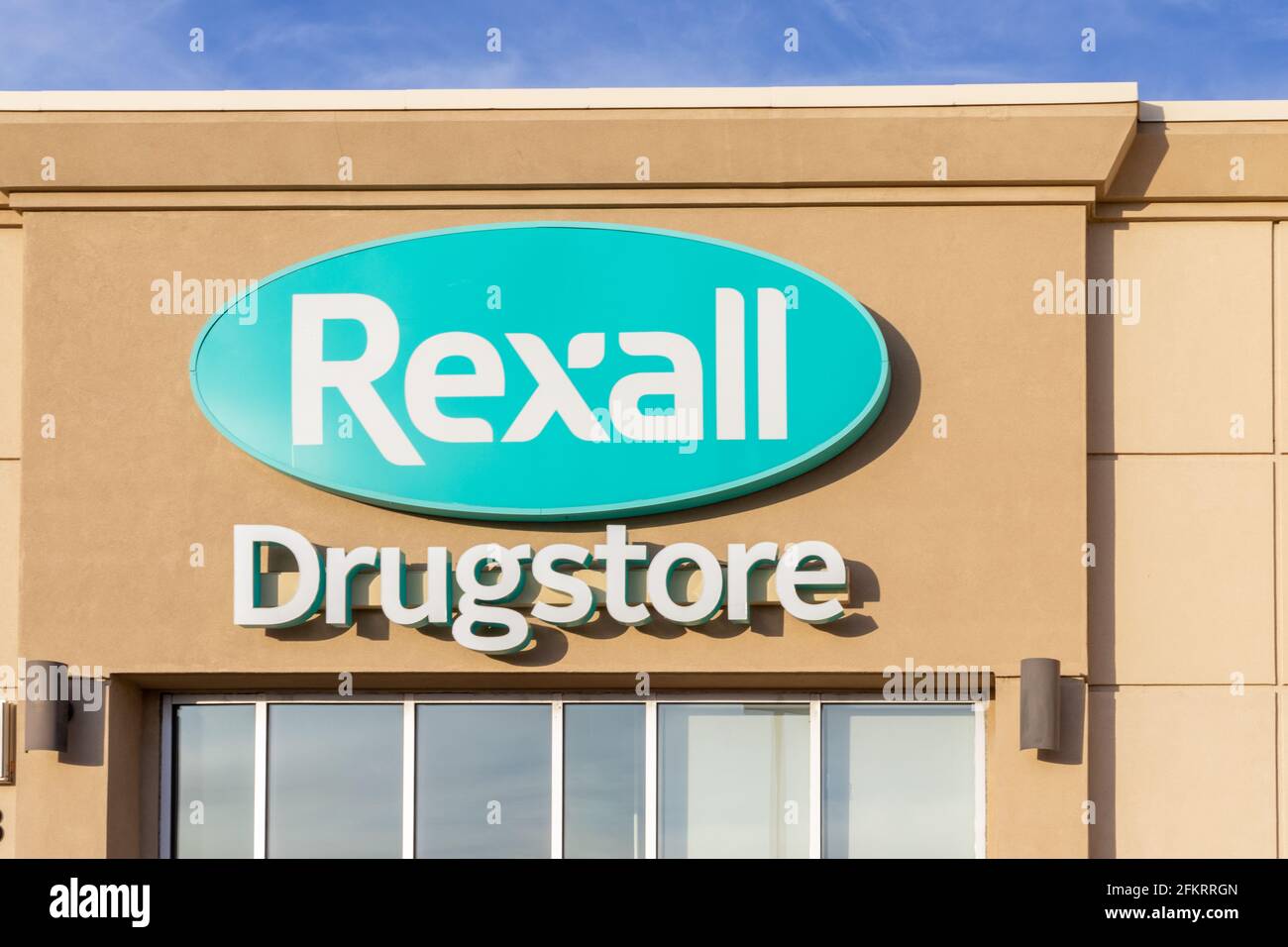 Rexall drugstore logo hi-res stock photography and images - Alamy