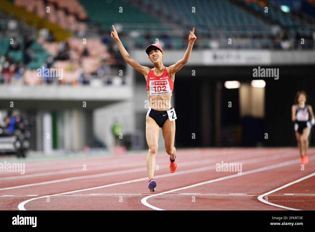 Ecopa Stadium, Shizuoka, Japan. 3rd May, 2021. Ririka Hironaka, MAY 3 ...