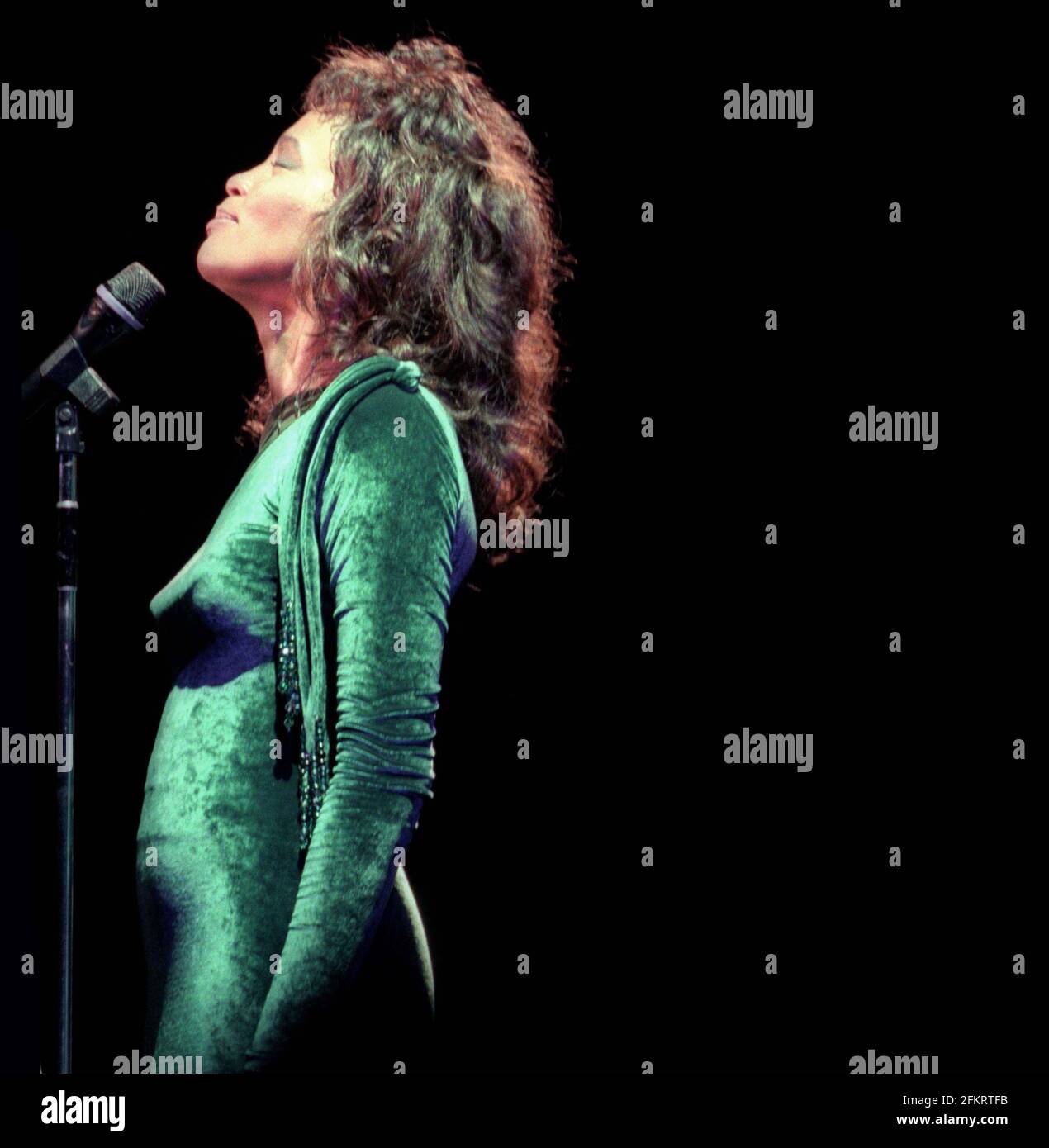 Whitney Houston 1994 Photo By John Barrett/PHOTOlink Stock Photo - Alamy