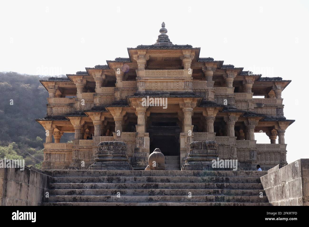 Closeup shot of stairs leading to the temple Stock Photo - Alamy