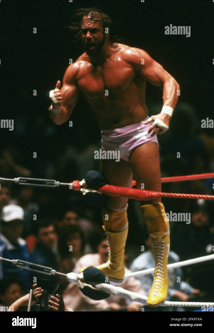 Macho man randy savage hi-res stock photography and images - Alamy