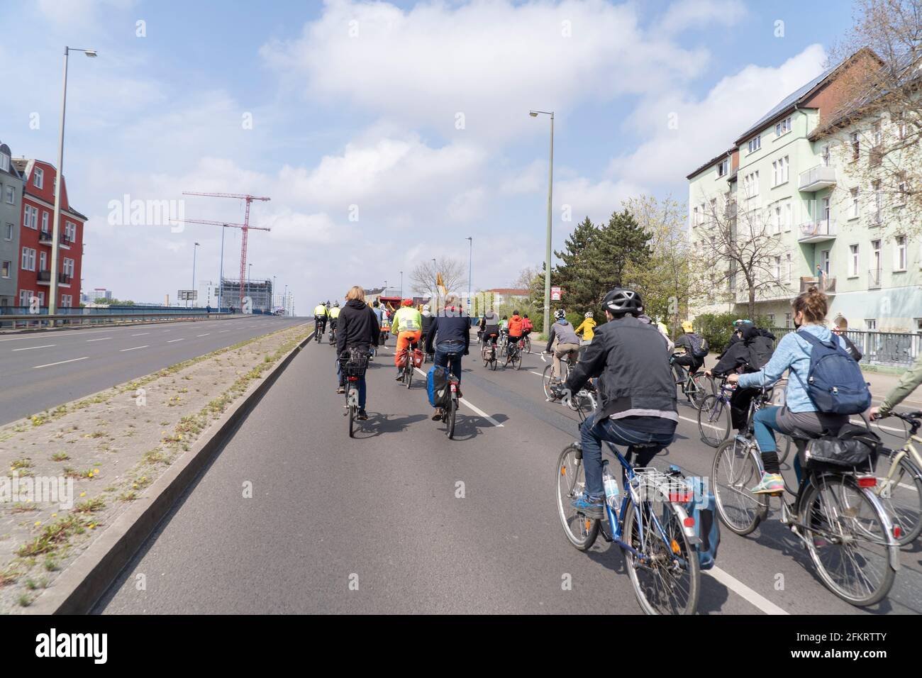 01 Mai Bike demo in Berlin, Germany Stock Photo - Alamy
