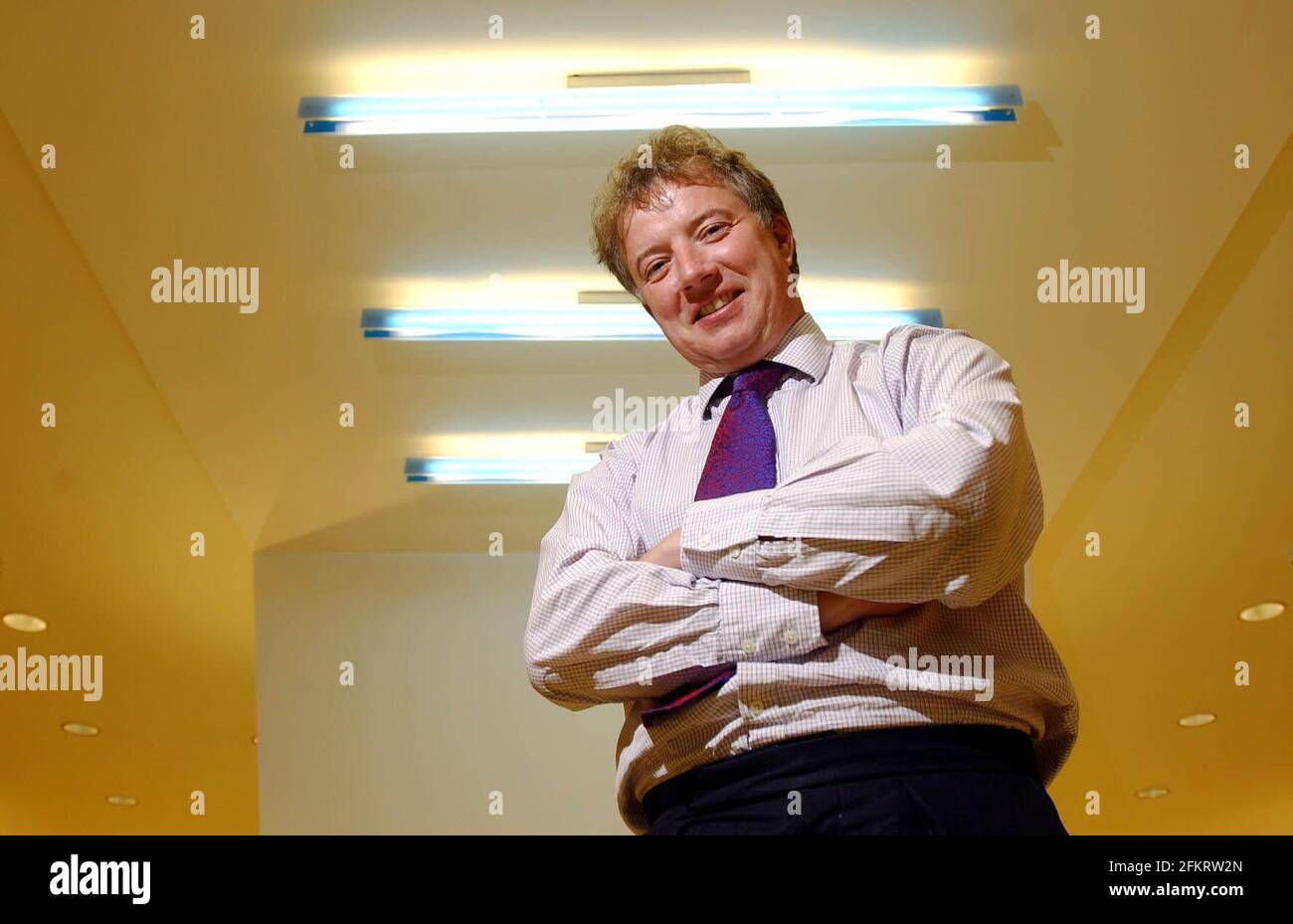 Chief Executive Tim Steers.15 July 2002 photo Andy Paradise Stock Photo ...